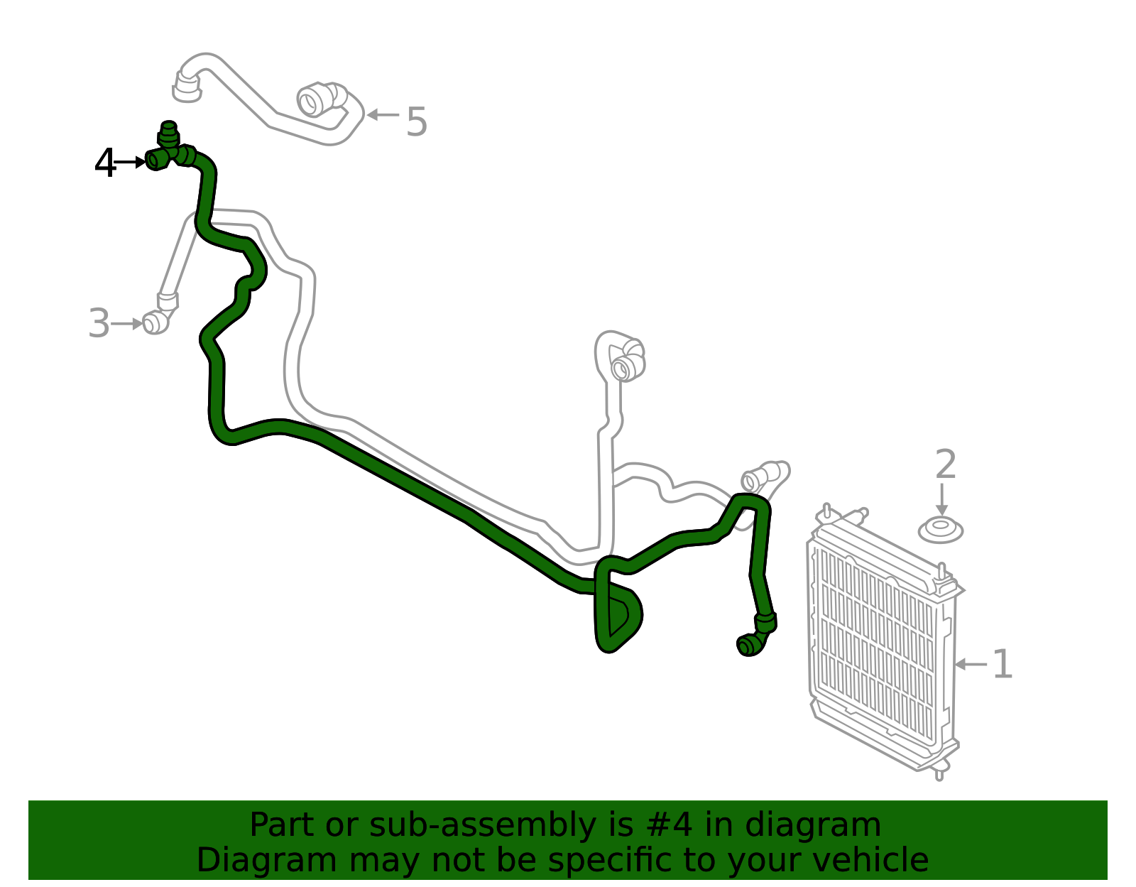 17-12-5-A02-2F4 - Radiator Coolant Hose - 2019-2022 BMW | BMW Parts ...