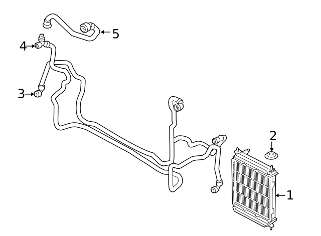17-12-5-A02-2F5 - Upper Hose 2019-2022 BMW | BMW OEM Parts