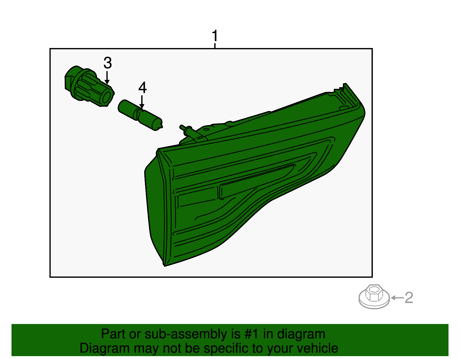 63-21-9-853-379 - Rear light in trunk lid, left 2018-2021 BMW X3 ...
