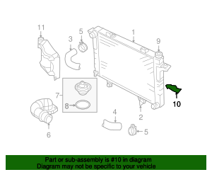 2006-2024 Mopar Radiator Drain Plug 52028466AB | Mopar Parts Canada