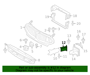 51747465546 - 2019-2025 BMW Rear Duct (51-74-7-465-546) | BMW of South ...