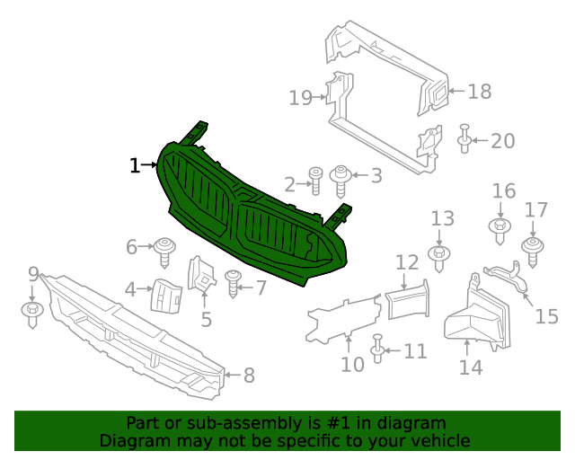 BMW OEM Air Duct Part# 51-74-5-A21-DD0 | OEM Vehicle Parts