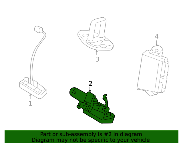 81800-N9000 - Trunk Lock Actuator Motor - 2021-2022 Hyundai Tucson ...