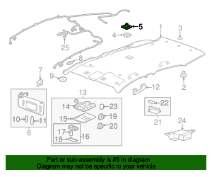 2010-2022 GM Multi-Purpose Retainer 11610980 | GMPartsDirect.com