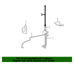 86309-04110 - Radio Antenna Mast - 2005-2015 Toyota | DiscMonster