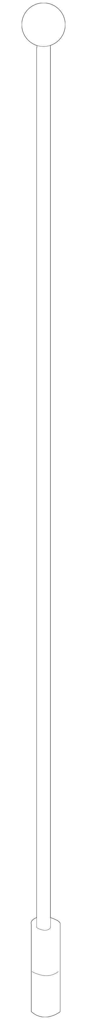 Genuine Toyota Radio Antenna Mast part# 86309-04110 for 2005-2015 ...