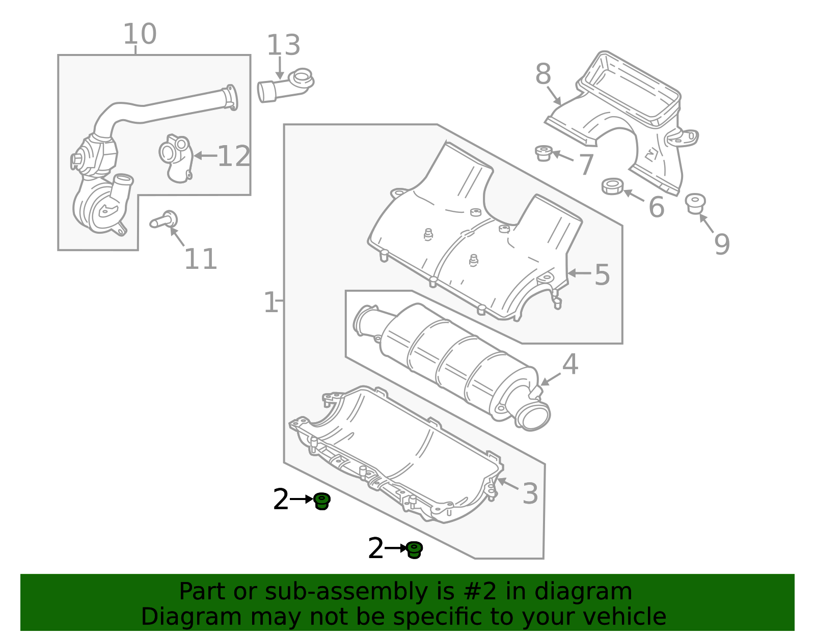 2005-2019 Porsche 911 Air Cleaner Assembly Grommet 999-703-267-40 | OEM ...