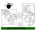 52750-C5000 - Hub Assembly 2016-2020 Kia Sorento | Kia.Parts Store