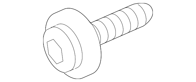 0019846529 - Fog Lamp Assembly Screw 2011-2012 Smart Fortwo | Mercedes ...