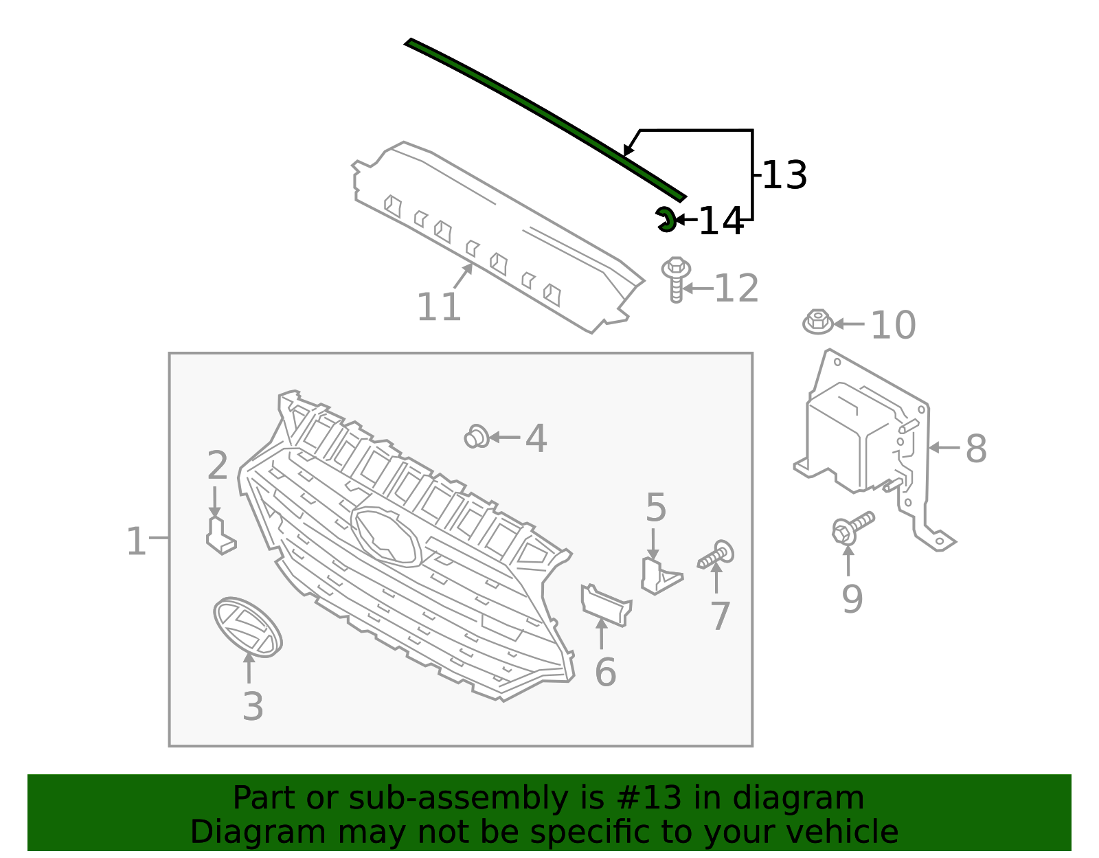 2019-2022 Hyundai Seal Strip 86357-J3000 | OEM Parts Online