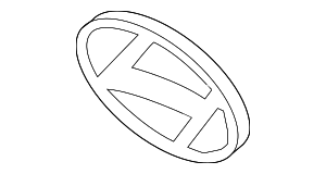 2019-2021 Hyundai Veloster Emblem 86367-J3000 | OEM Parts Online