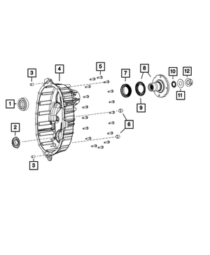 2021-2025 Ram 1500 Transfer Case Flange 68533579AA | Mopar eStore