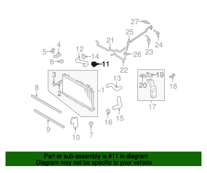 2001-2019 Subaru Radiator Cap 45137AE01A | OEM Parts Online