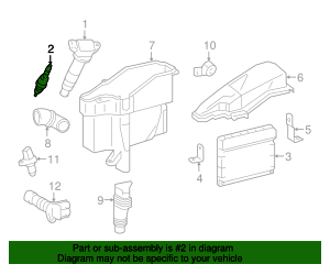 90919-01263 - Spark Plug For 2013-2024 Lexus | Lexus OE Parts