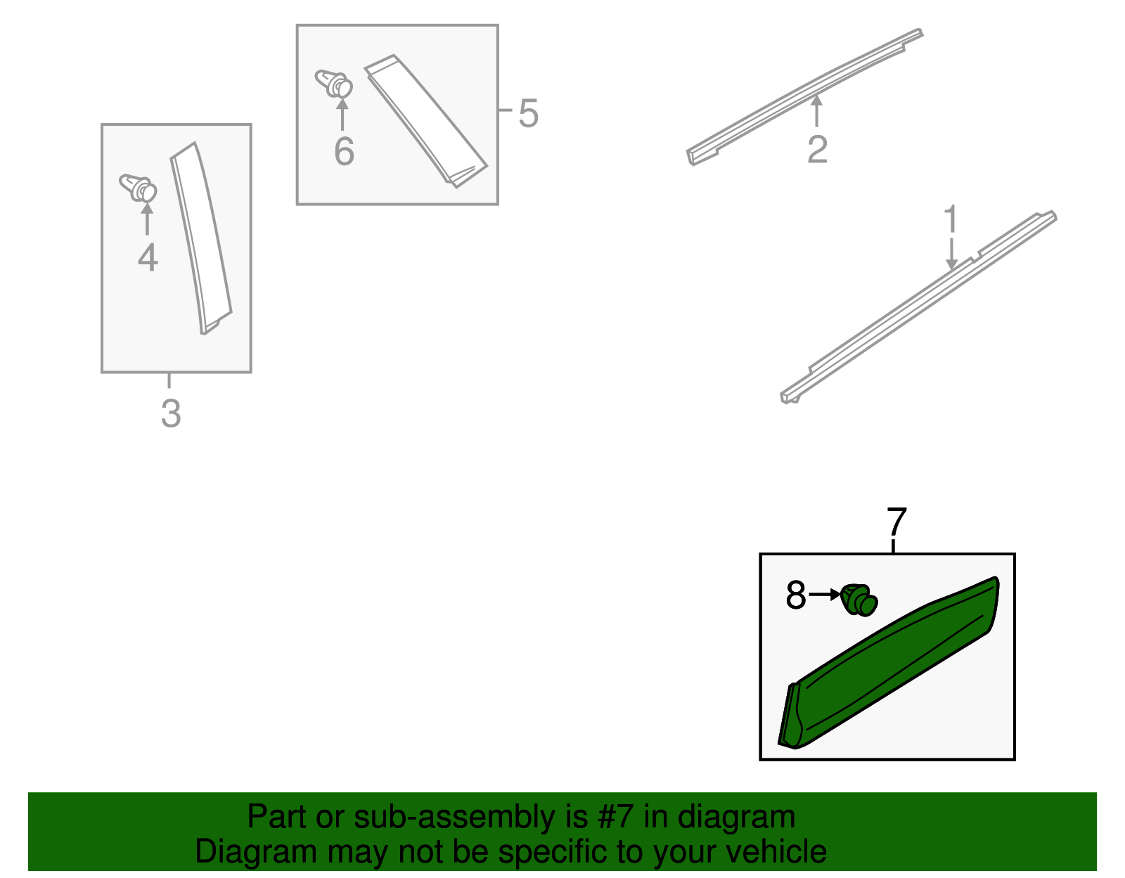 2017-2024 Mazda CX-5 Lower Molding KB7W-51-RC0D | RealMazdaParts.com
