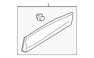 2023-2024 Mazda CX-5 Lower Molding KPG2-51-RDX-2P | QuirkParts