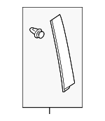 2017-2023 Mazda CX-5 Front Molding KB7W-50-M40B | TascaParts.com