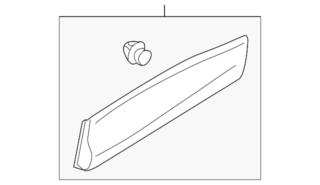 2017-2024 Mazda CX-5 Lower Molding KB7W-51-RC0D | RealMazdaParts.com