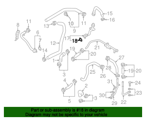 2008-2019 Audi Engine Oil Pump Seal N-908-091-02 | OEM Parts Online