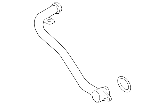 059-121-075-FE - Engine Coolant Crossover Pipe 2013-2016 Audi | Audi ...