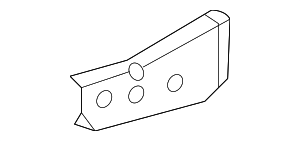 2007-2022 Toyota Side Member Extension 57204-0C010 | Toyota Parts Center