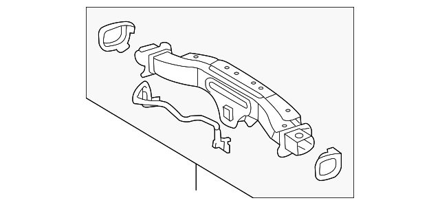 2008-2017 Toyota Sequoia Rear Cross-Member 51209-0C903 | Toyota Parts ...
