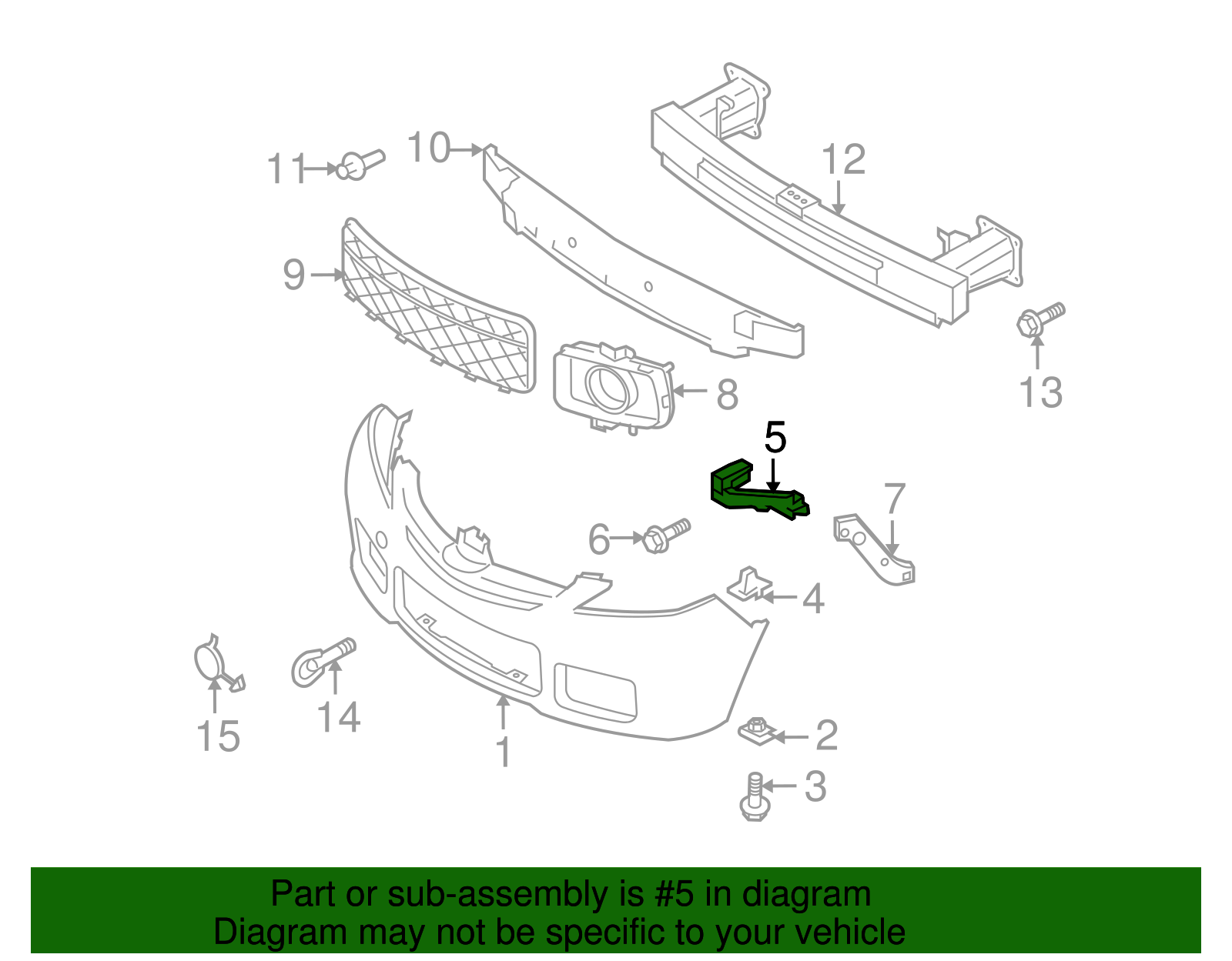 C235-50-151C - Support Bracket - 2006-2007 Mazda 5 | Mazda OEM Parts Outlet