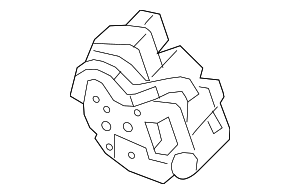 13579566 - Passenger Side Rear Door Latch 2013-2017 GM ...