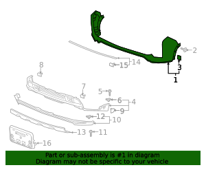 2020-2023 Chevrolet Front Upper Bumper Cover 84678988 GM ...