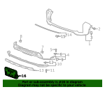 2020-2021 Chevrolet Silverado 3500 HD Black Front License Plate Bracket ...