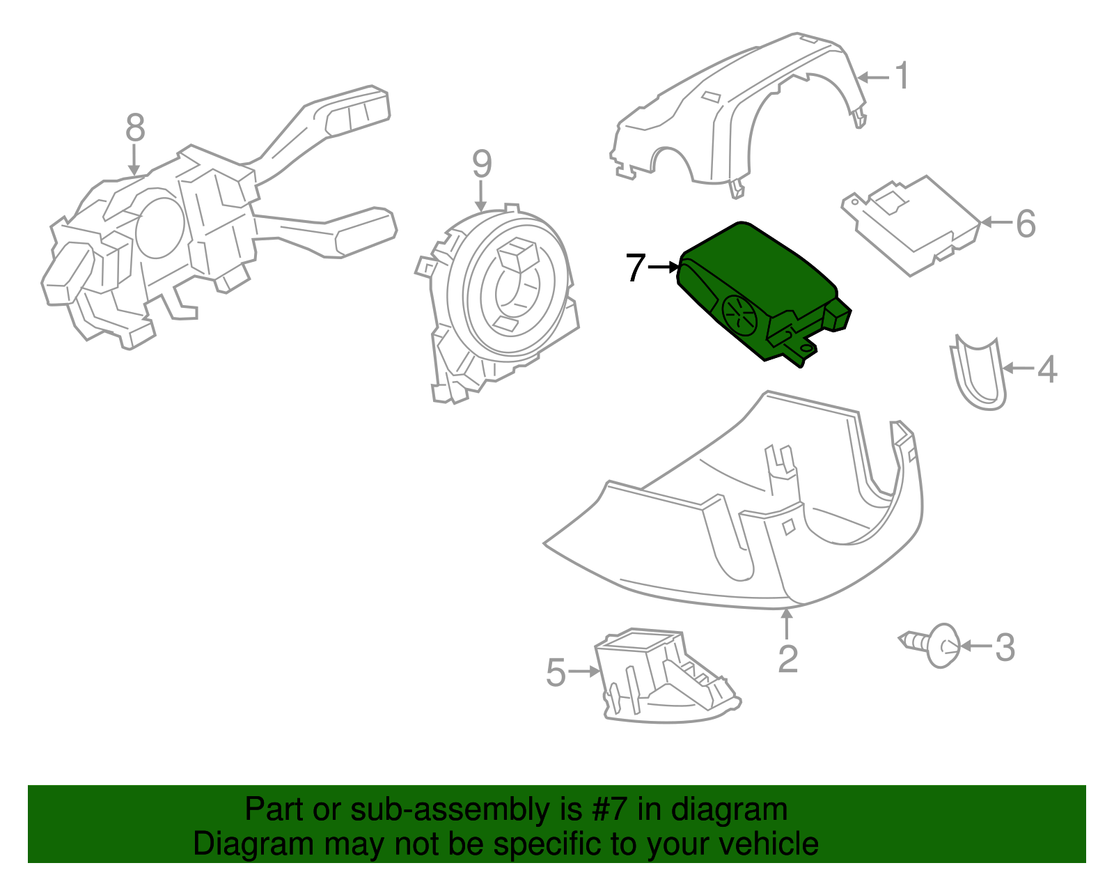 2010-2024 Porsche Control Module 7PP-905-852-C | Sunset Porsche Parts