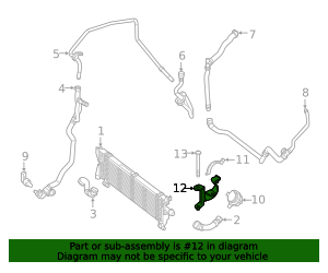 238-501-05-01 - Auxiliary Pump Lower Bracket 2019-2023 Mercedes-Benz ...