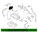 2011-2021 Kia OEM NEW 2011-20 Kia Optima Sorento Cadenza Vapor Canister ...