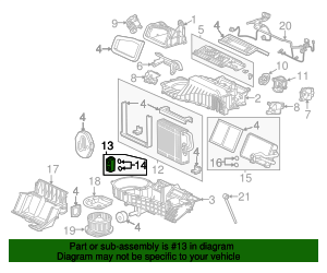 2014-2019 Chevrolet Corvette Air Conditioning Thermal Expansion Valve ...