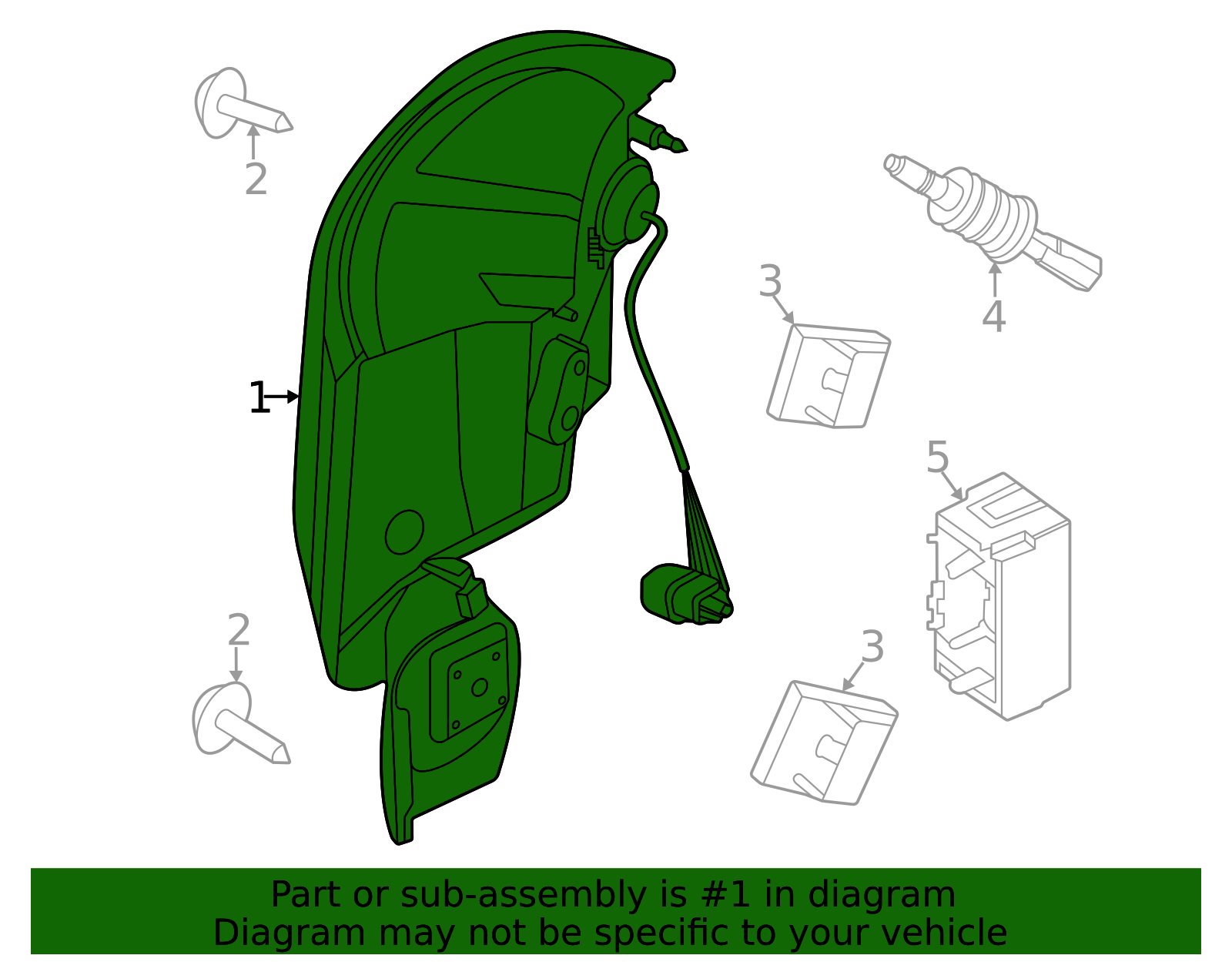 LC5Z-13404-E - Tail Lamp Assembly 2020-2025 Lincoln Aviator | Big 3 ...