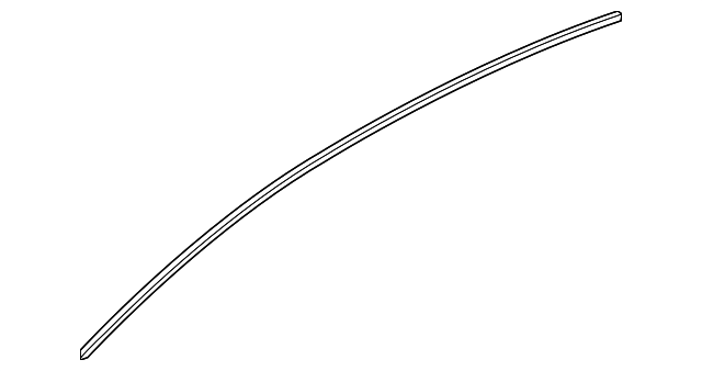 2014-2016 Porsche Panamera Roof Molding 970-559-401-01-GRV | Porsche Marin