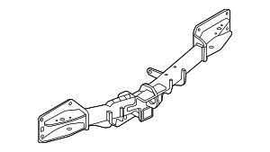 Genuine OEM Towing System, Towing Receiver, Nas\/Australia Part ...