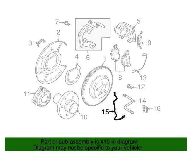 34526771701 - 2006-2010 BMW Pulse Generator Dsc Rear 345030 (34-52-6 ...