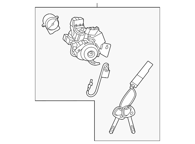 81900-AAG00 - Ignition Lock Cylinder - 2021-2023 Hyundai Elantra | OEM ...