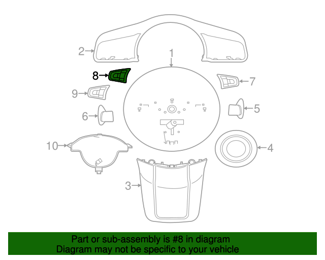 2014-2023 Jaguar F-Type Switch T2R19033 | JaguarParts.com