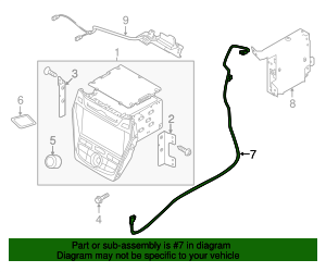 2013-2019 Hyundai Cable 96595-2W001 | OEM Parts Online