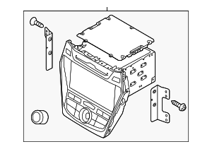 96560-B8114-4X - Receiver - 2015 Hyundai Santa Fe | World OEM Parts Hyundai