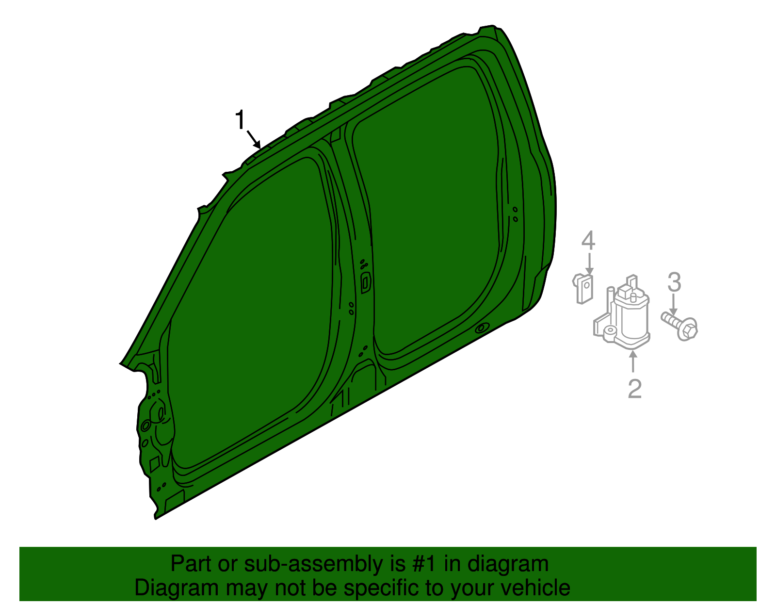 2017-2022 Ford Aperture Panel HC3Z-26211A10-B | Ford OEM Parts Online