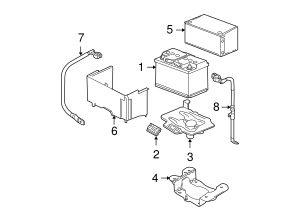 1998-2014 Volkswagen Vehicle Battery 000-915-089-F-DSP | OEM Parts Online