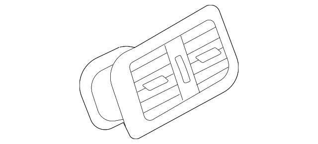 64226828272 - 2020-2023 BMW Air Vent Grille (64-22-6-828-272) | BMW of ...