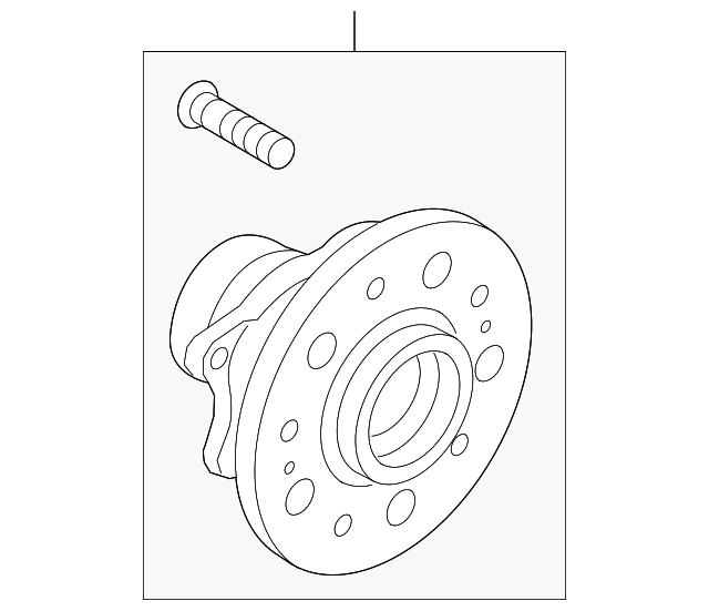 52730-D3000 - Hub Assembly 2017-2022 Kia Sportage | Kia.Parts Store