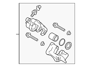 58310-D3A70 - Disc Brake Caliper 2017-2022 Kia Sportage | Kia.Parts