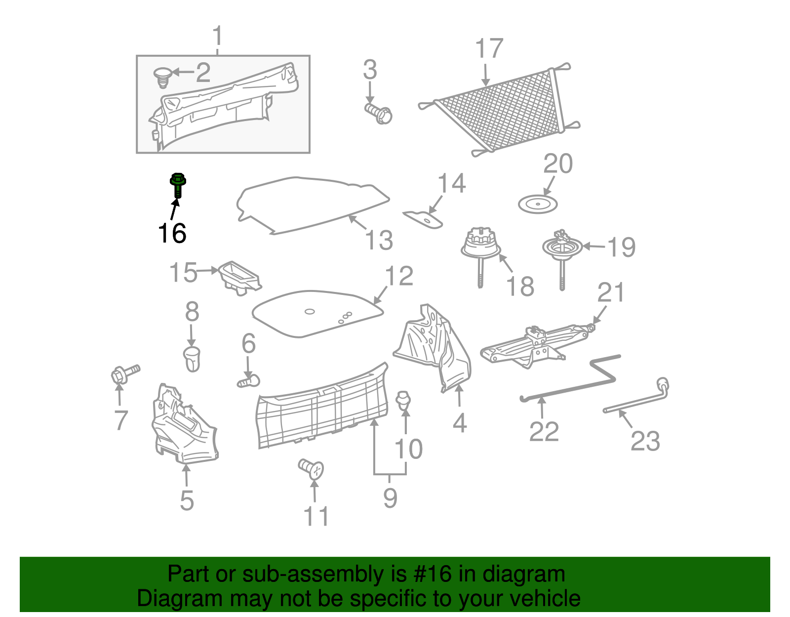 90080-11456 - Hinge Bolt 2004-2025 Toyota | Longo Toyota Parts