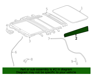 2020-2024 Toyota Side Trim 63217-06260 | Toyota Parts Center