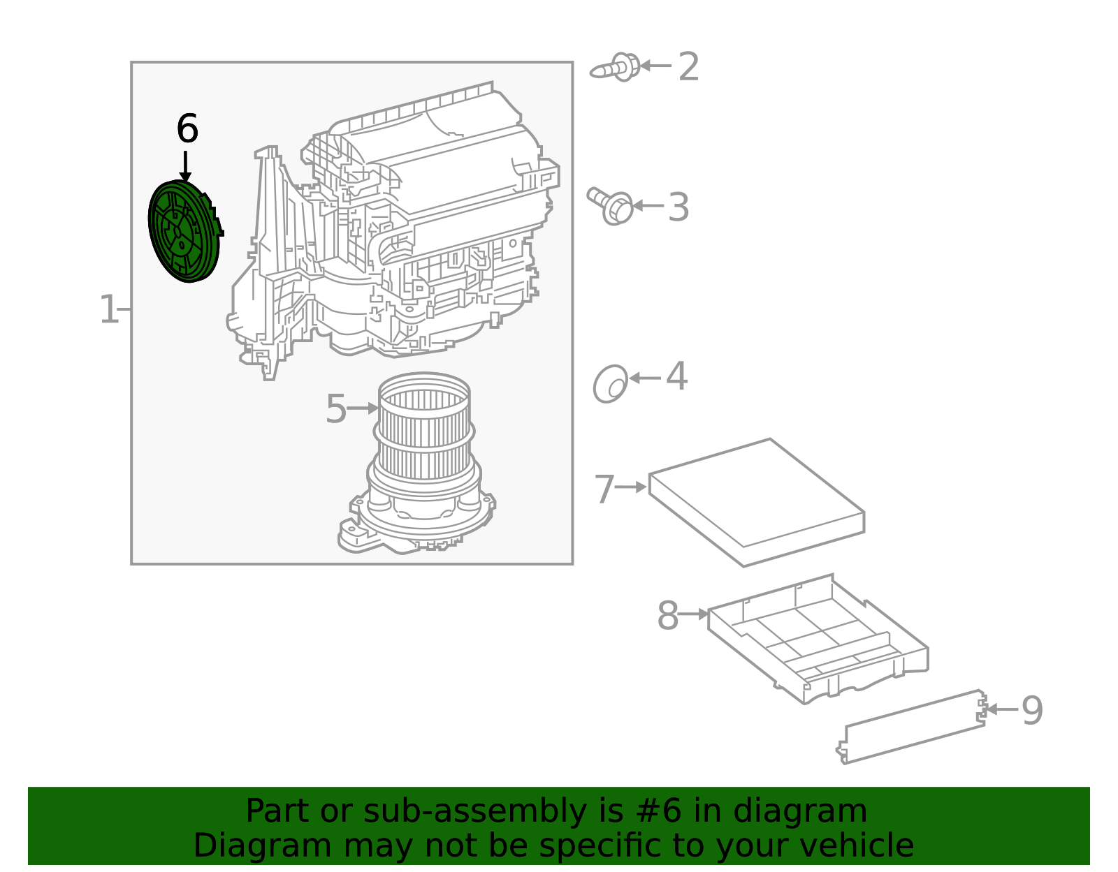 87106-0E130 - HVAC Blend Door Actuator 2016-2025 Toyota | Brantford Toyota